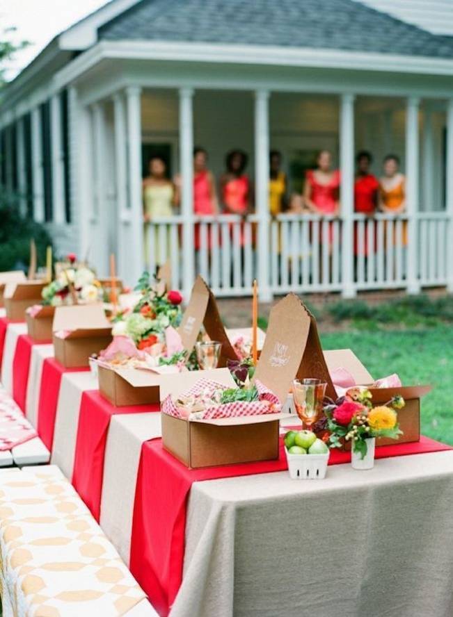 Picnic Bridal Shower Party Inspiration Ideas