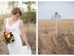 DIY Fall Oregon Barn Wedding {Captured by Corrin} - Sweet Violet Bride