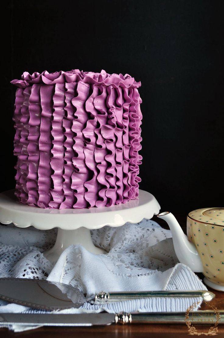 Prettiest Purple Cakes - Sweet Violet Bride