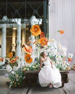 11 Ways to Use Paper Flowers in Your Wedding - Sweet Violet Bride