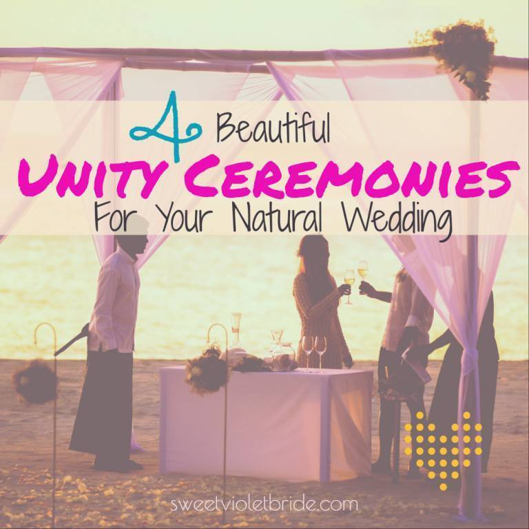 4 Beautiful Unity Ceremonies For Your Natural Wedding - Sweet Violet Bride